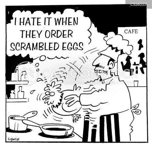 Cooking Troubles Cartoons and Comics - funny pictures from CartoonStock