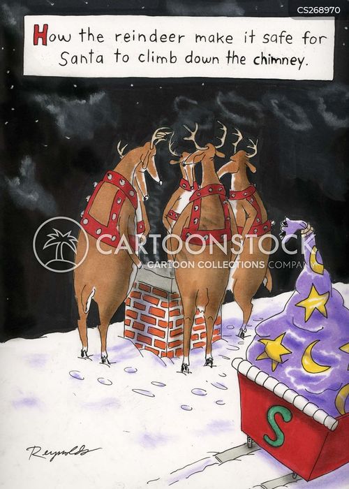 Reindeer Care Cartoons and Comics - funny pictures from CartoonStock