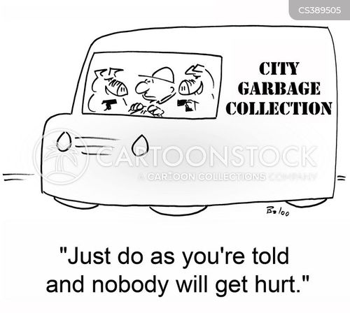 Garbage Collection Cartoons and Comics - funny pictures from CartoonStock