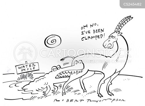 Wheel Clamp Cartoons and Comics - funny pictures from CartoonStock