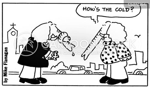 Caught A Cold Cartoons and Comics - funny pictures from CartoonStock