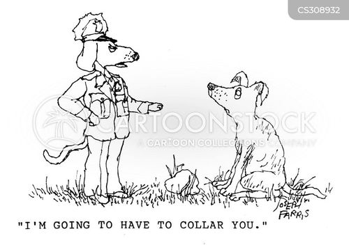 Collared Cartoons and Comics - funny pictures from CartoonStock