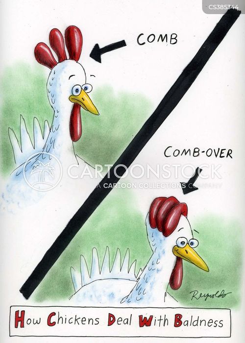 Comb Over Cartoons and Comics - funny pictures from CartoonStock