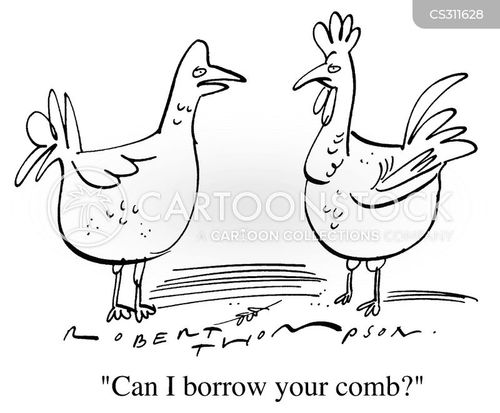 Combed Out Cartoons and Comics - funny pictures from CartoonStock