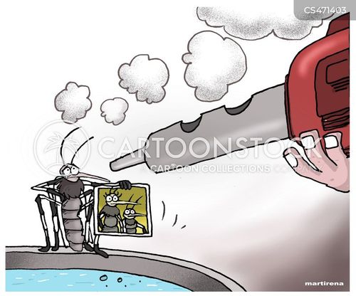 Fumigating Cartoons and Comics - funny pictures from CartoonStock