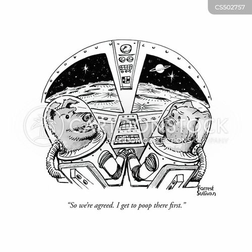 Spaceman Cartoons and Comics - funny pictures from CartoonStock