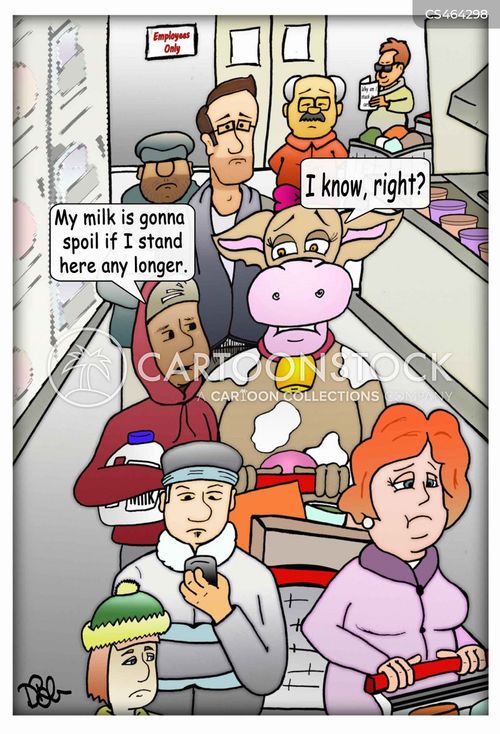 Spoiled Milk Cartoons and Comics - funny pictures from CartoonStock
