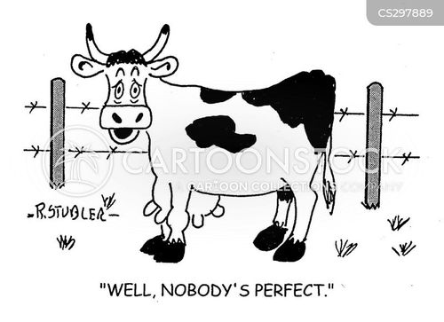 Nobody's Perfect Cartoons and Comics - funny pictures from CartoonStock