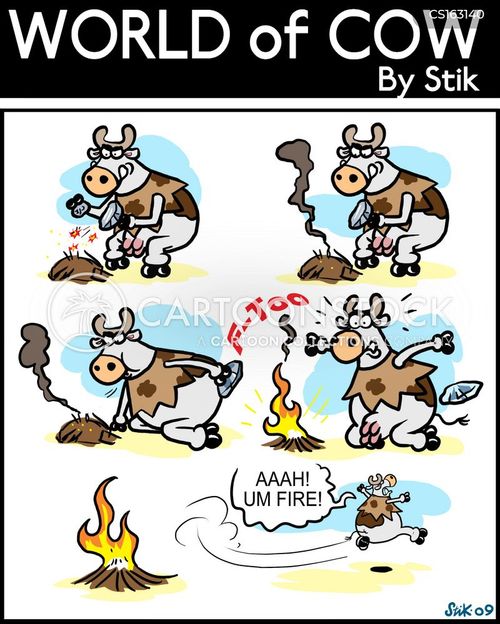 Starting Fires Cartoons and Comics - funny pictures from CartoonStock