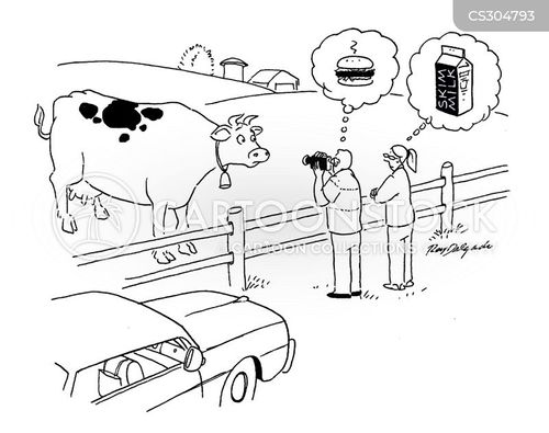 Brown Cow Cartoons and Comics - funny pictures from CartoonStock