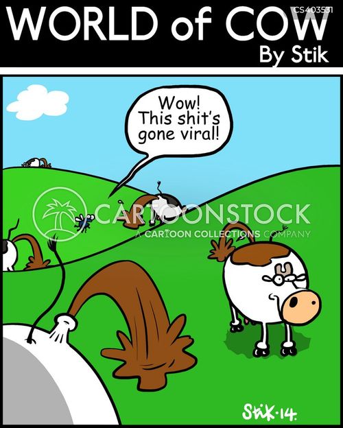 Cow-pat Cartoons and Comics - funny pictures from CartoonStock