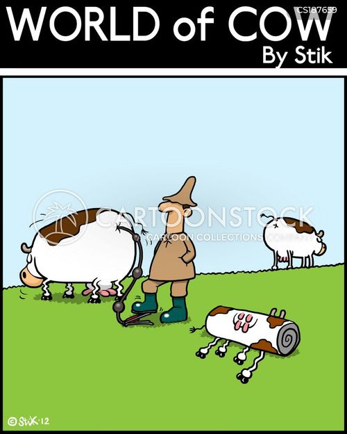 World Of Cow Cartoons and Comics - funny pictures from CartoonStock