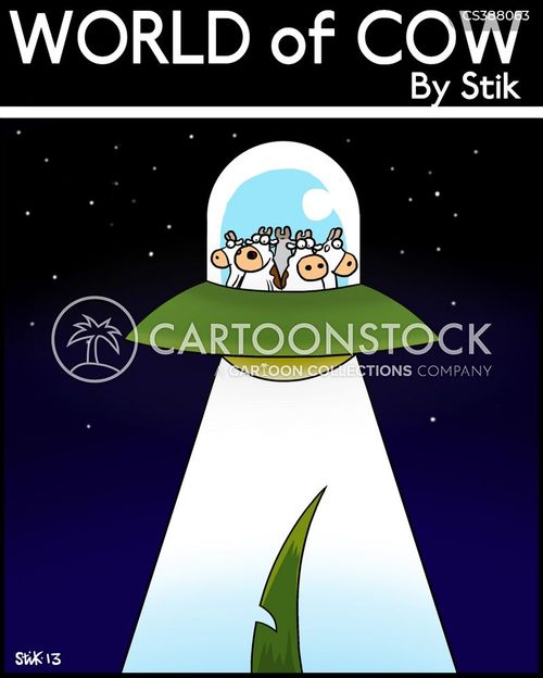 Abducted By Aliens Cartoons and Comics - funny pictures from CartoonStock