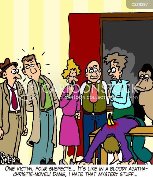 Mystery And Suspense Cartoons and Comics - funny pictures from CartoonStock