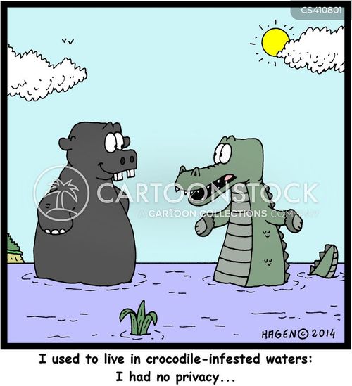 Infested Waters Cartoons and Comics - funny pictures from CartoonStock