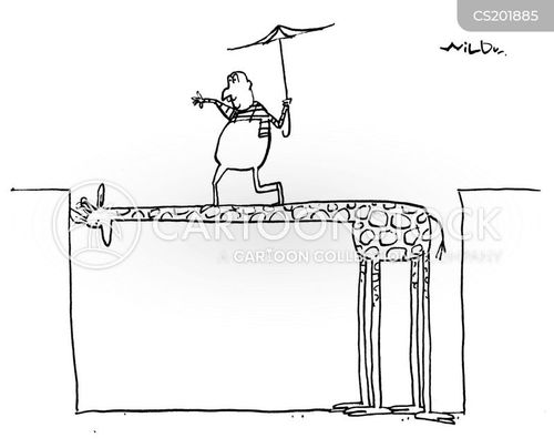 Long Necks Cartoons and Comics - funny pictures from CartoonStock