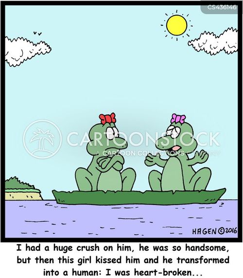 True Love's Kiss Cartoons and Comics - funny pictures from CartoonStock