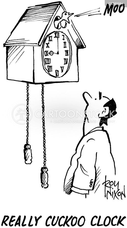 Cuckoo Behavior Cartoons and Comics - funny pictures from CartoonStock