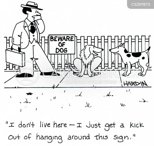 Stray Dog Cartoons and Comics - funny pictures from CartoonStock