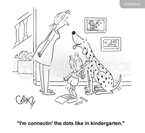Connecting The Dots Cartoons and Comics - funny pictures from CartoonStock