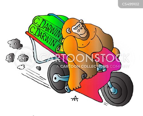 Evolutive Theory Cartoons and Comics - funny pictures from CartoonStock