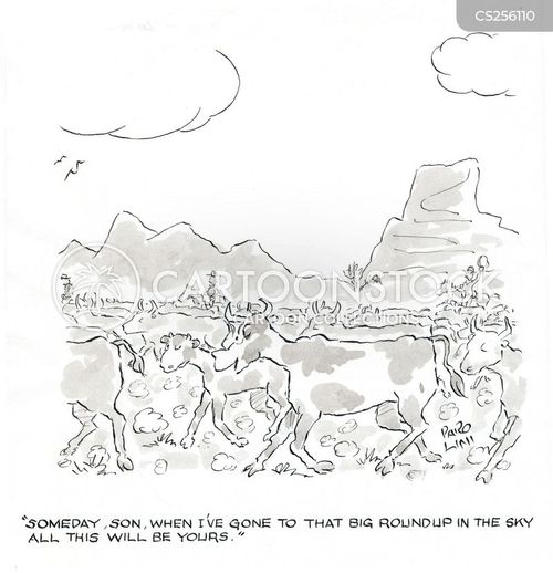 Roundup Cartoons and Comics - funny pictures from CartoonStock