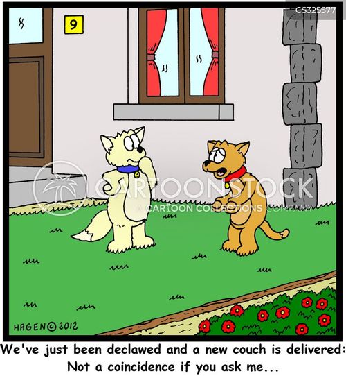 Declawing Cartoons and Comics - funny pictures from CartoonStock