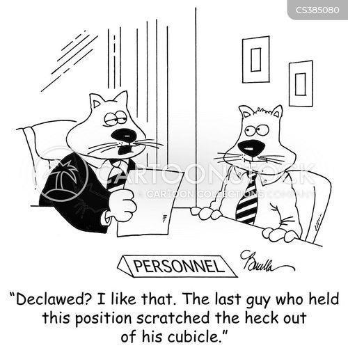 Declawed Cartoons and Comics - funny pictures from CartoonStock