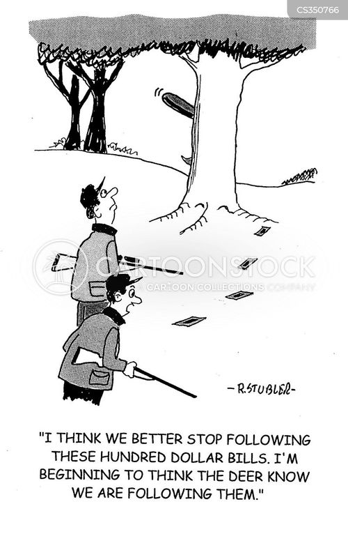 Deer Hunt Cartoons and Comics - funny pictures from CartoonStock