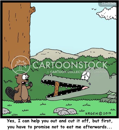 Gnawing Cartoons and Comics - funny pictures from CartoonStock