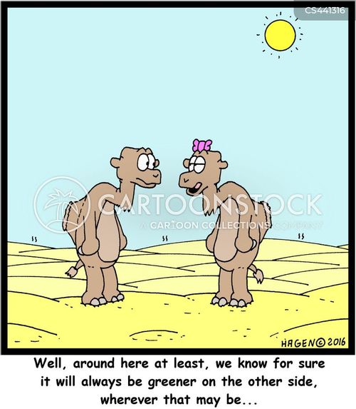 Grass Is Always Greener Cartoons and Comics - funny pictures from ...