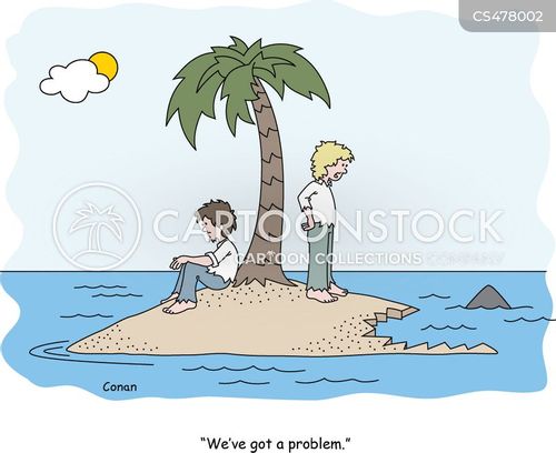 Tropical Island Cartoons and Comics - funny pictures from CartoonStock