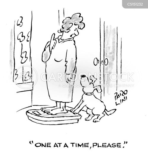 One At A Time Cartoons and Comics - funny pictures from CartoonStock