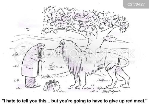 Throws Them Red Meat Cartoons and Comics - funny pictures from CartoonStock