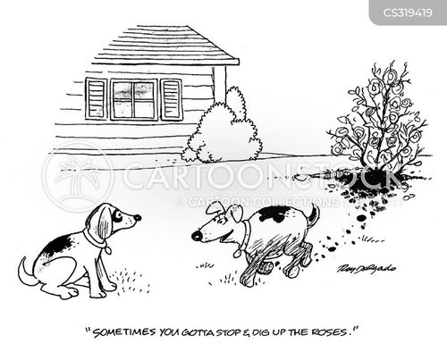 Digging Up Cartoons and Comics - funny pictures from CartoonStock