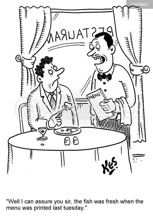 Sea Food Restaurant Cartoons and Comics - funny pictures from CartoonStock