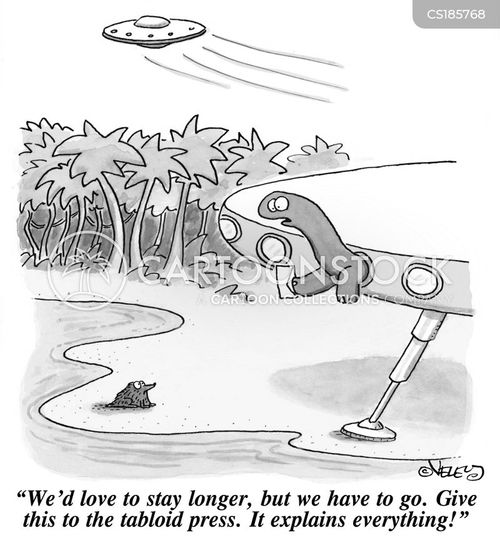 Tabloid Press Cartoons and Comics - funny pictures from CartoonStock