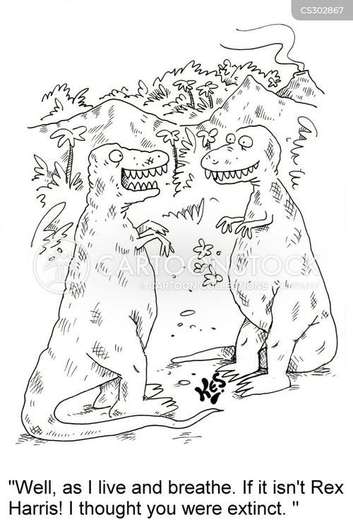 Triassic Cartoons and Comics - funny pictures from CartoonStock