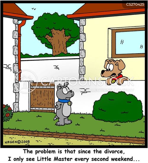 Custody Agreement Cartoons and Comics - funny pictures from CartoonStock