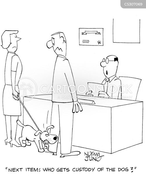 Sole Custody Cartoons and Comics - funny pictures from CartoonStock