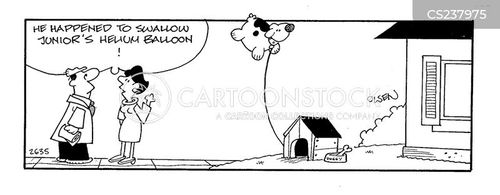 Helium Balloon Cartoons and Comics - funny pictures from CartoonStock