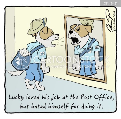 Postal Carrier Cartoons and Comics - funny pictures from CartoonStock