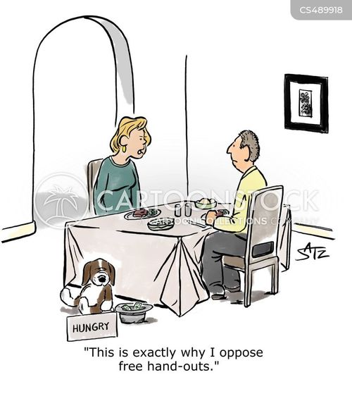 Handouts Cartoons and Comics - funny pictures from CartoonStock