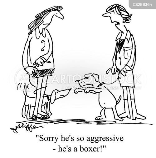 Boxer Dog Cartoons and Comics - funny pictures from CartoonStock