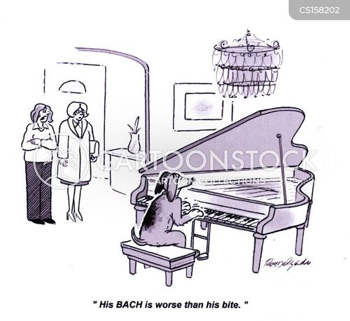 Bach Cartoons and Comics - funny pictures from CartoonStock