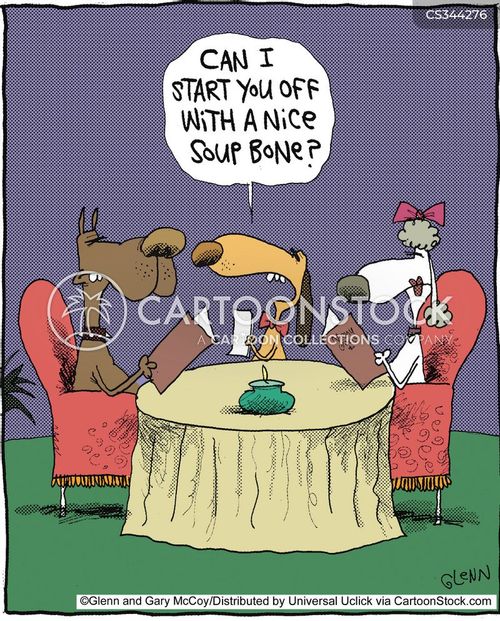 Bone Offering Cartoons and Comics - funny pictures from CartoonStock