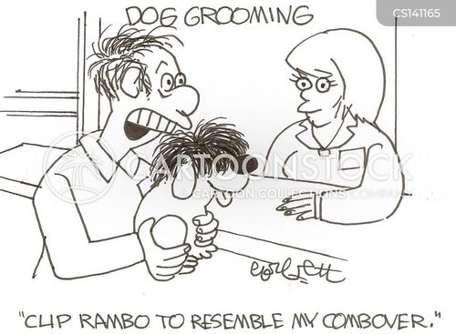 Comb Over Cartoons and Comics - funny pictures from CartoonStock
