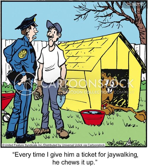 Jaywalking Cartoons and Comics - funny pictures from CartoonStock