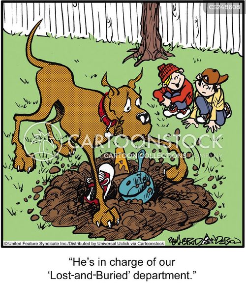 Digging Holes Cartoons and Comics - funny pictures from CartoonStock