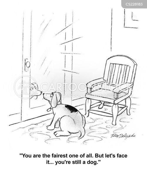 Magical Mirror Cartoons and Comics - funny pictures from CartoonStock